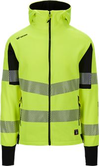 Hi-vis hooded jacket | Wenaas